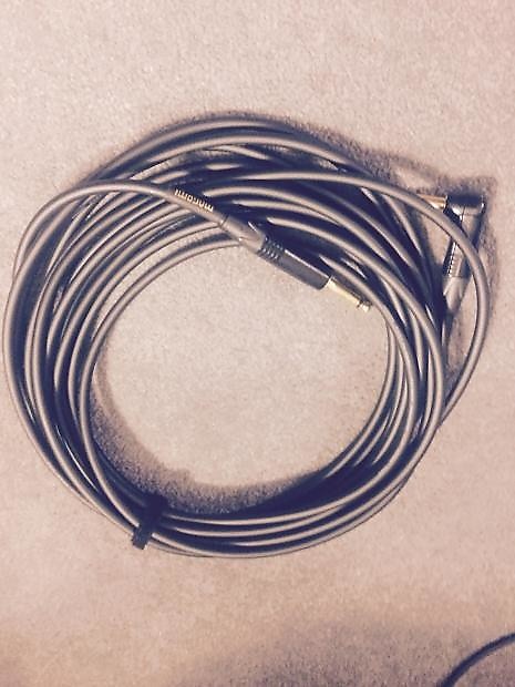 (2x) Mogami Gold Series Studio Instrument Cables - 18 ft. | Reverb UK