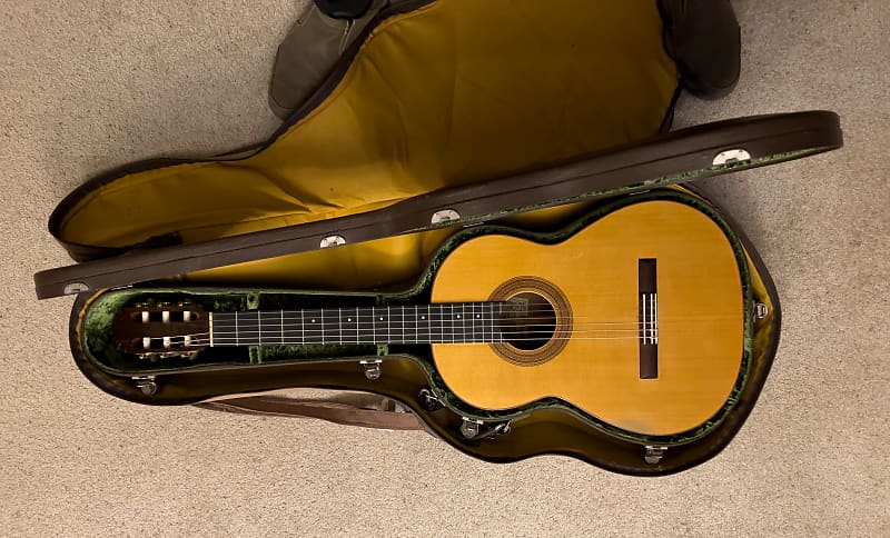 Andres Martin classical guitar 1959 - natural | Reverb