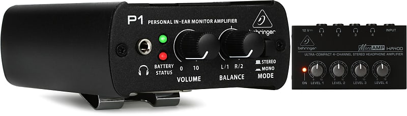 Behringer Powerplay P1 Personal In-ear Monitor Amplifier | Reverb