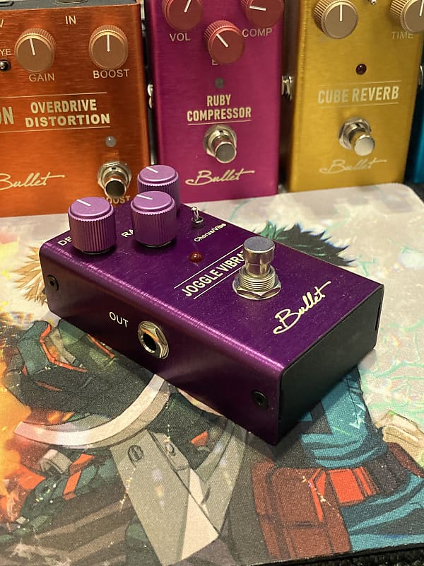 Bullet Joggle Vibrato Guitar Effects Pedal (No Box) | Reverb