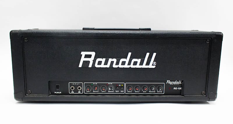 Randall RG-100 HB Solid State Guitar Amplifier Head Dime | Reverb UK