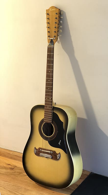 Framus Texan 12 String 1970 Antigua Acoustic Guitar Bowie | Reverb