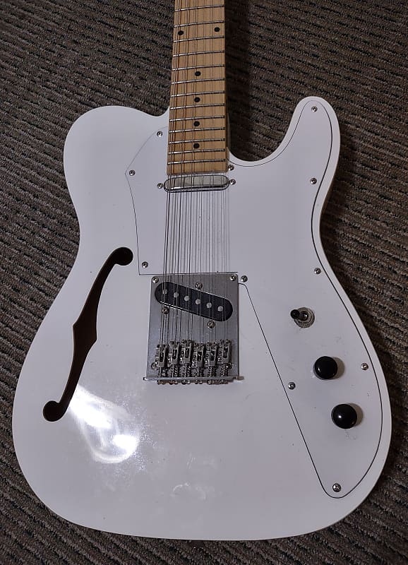 Cozart Telecaster 12 string electric guitar 2016-2019 - White | Reverb