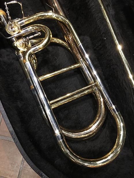 Getzen Bass Trombone 1052FDR Rose Gold | Reverb