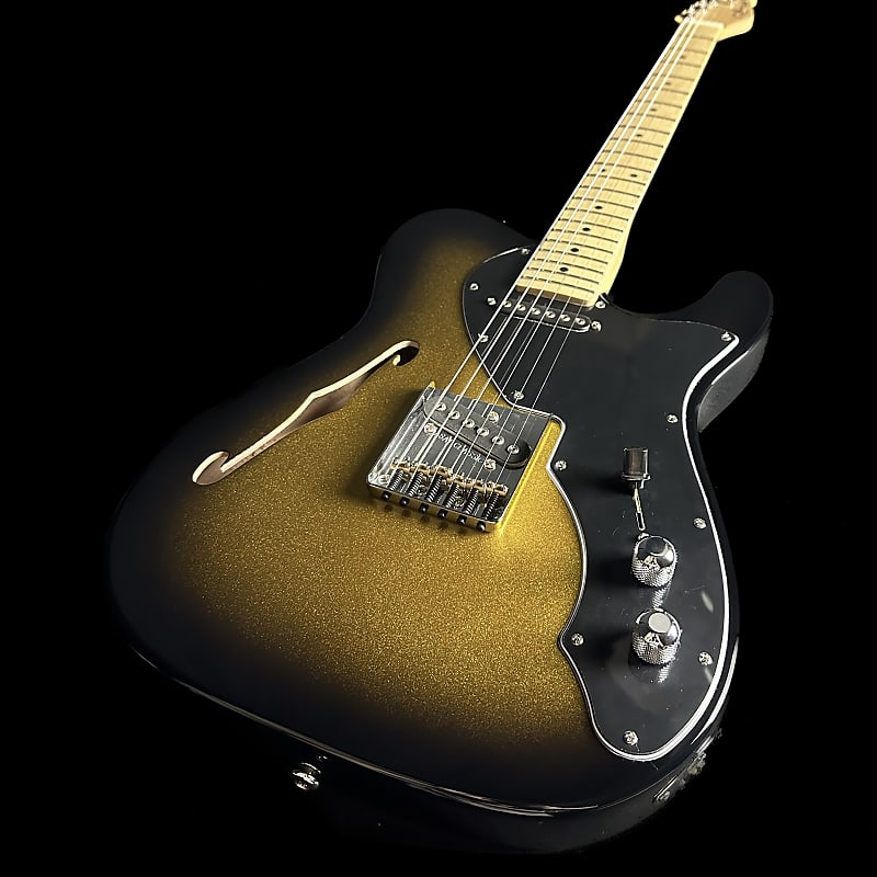 Mint G&L USA ASAT Classic Thinline 2-Tone Goldburst w/bag | Reverb