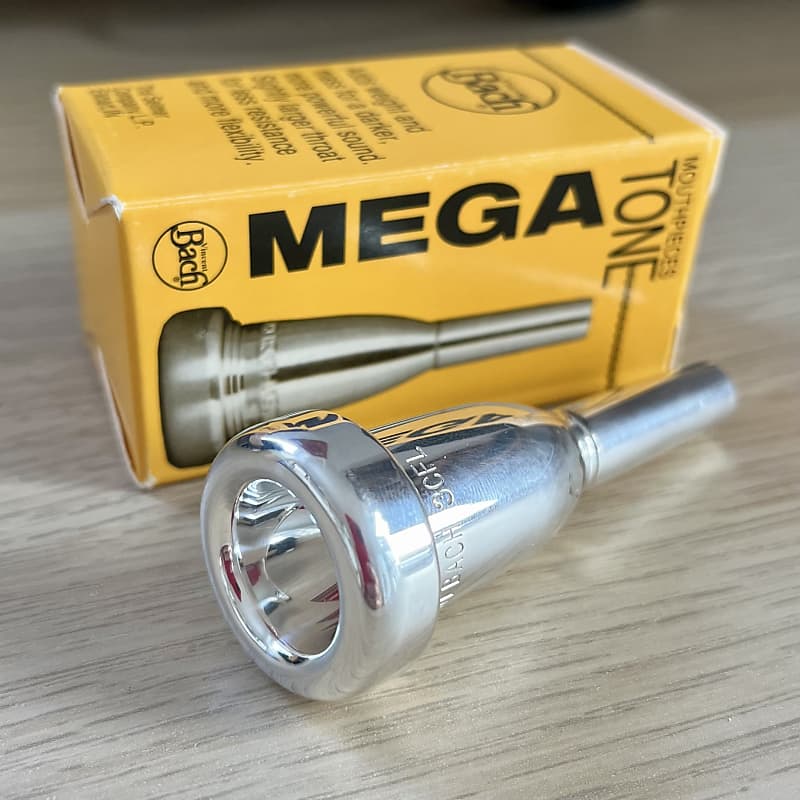 Bach K342 Mega Tone 3C Fluegelhorn Mouthpiece 2022 - Silver | Reverb