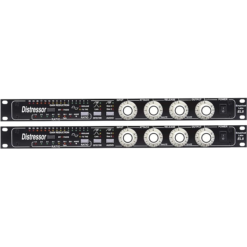 Empirical Labs EL8-S Distressor Stereo Pair | Reverb