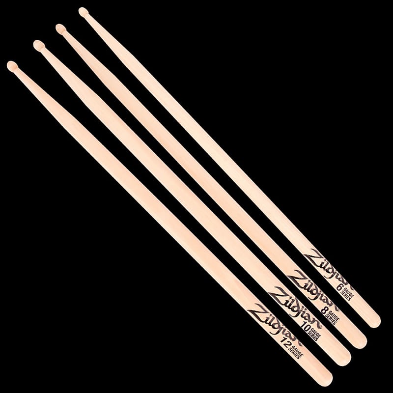 Zildjian 12 Gauge Sticks (12 Pack) | Reverb