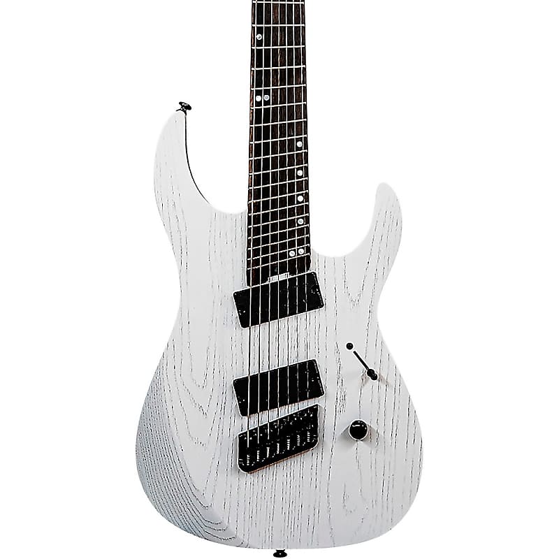 Legator N7FP Ninja Performance 7-String Electric Guitar Snow | Reverb