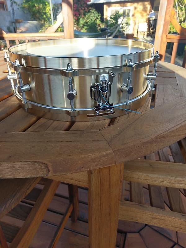 Snare Drum Sand Cast Bell Brass B20 Shell and Hoops | Reverb