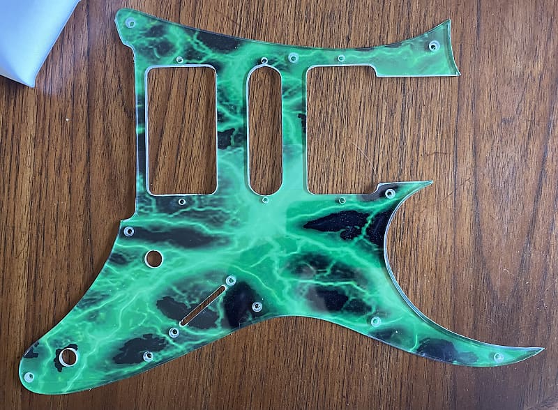 Ibanez RG Pickguard Green Swirl | Reverb
