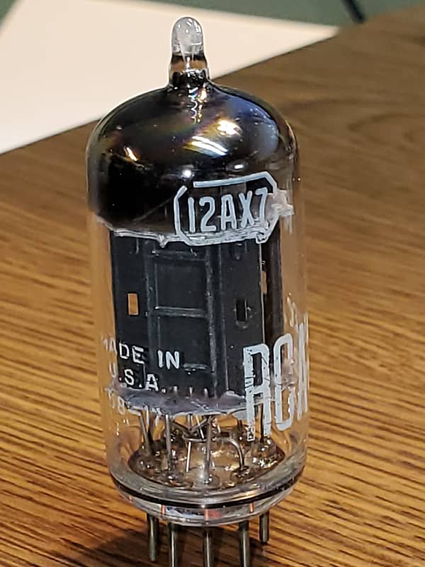 12AX7 RCA Black Plate MaxiPreamp2/TV7 Tested (1 ) Tube Lot | Reverb