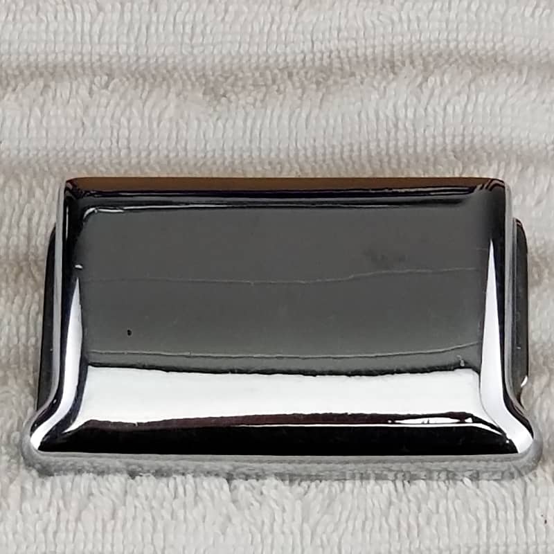 1960s Fender Stratocaster Bridge Cover - 100% Genuine Vintage | Reverb