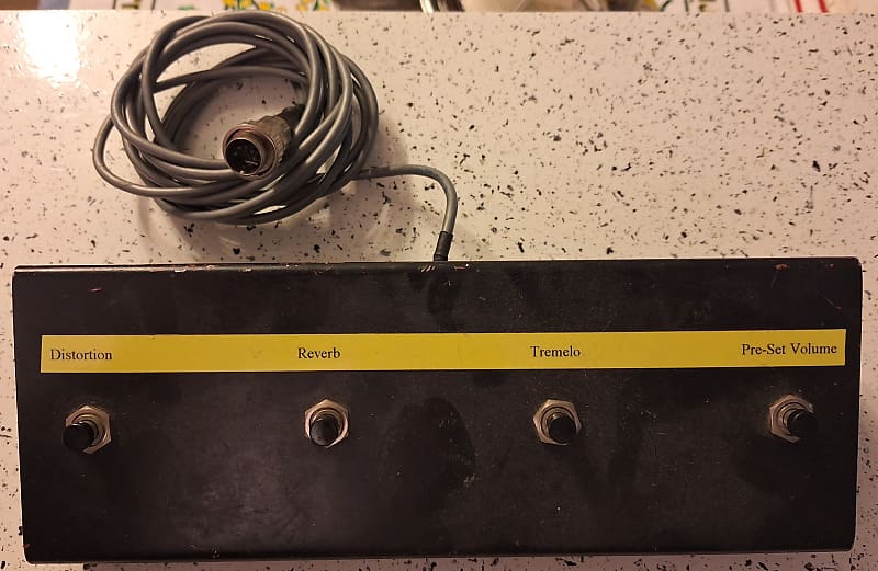 Amp Switch 5 Pin - Black | Reverb