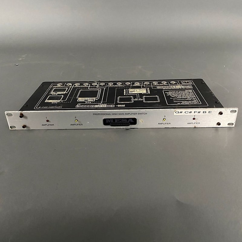 Mesa Boogie High Gain Amplifier Switch EX - ROD 19" Switcher | Reverb