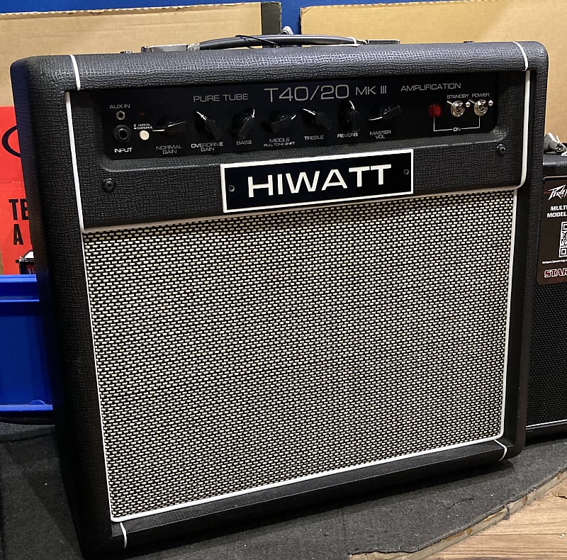 Hiwatt T40/20 40w Valve Combo 1x12" - Black | Reverb