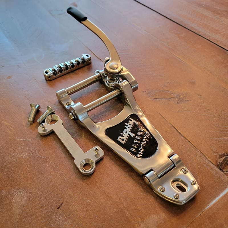 Bigsby B7 Vibramate Vibrato Tailpiece With Roller Bridge For | Reverb