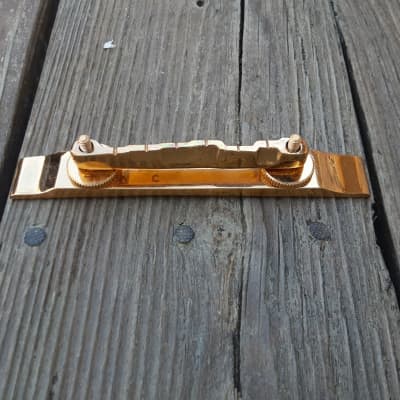 Vintage NOS 1960's Bigsby Gold Aluminum Archtop Guitar | Reverb