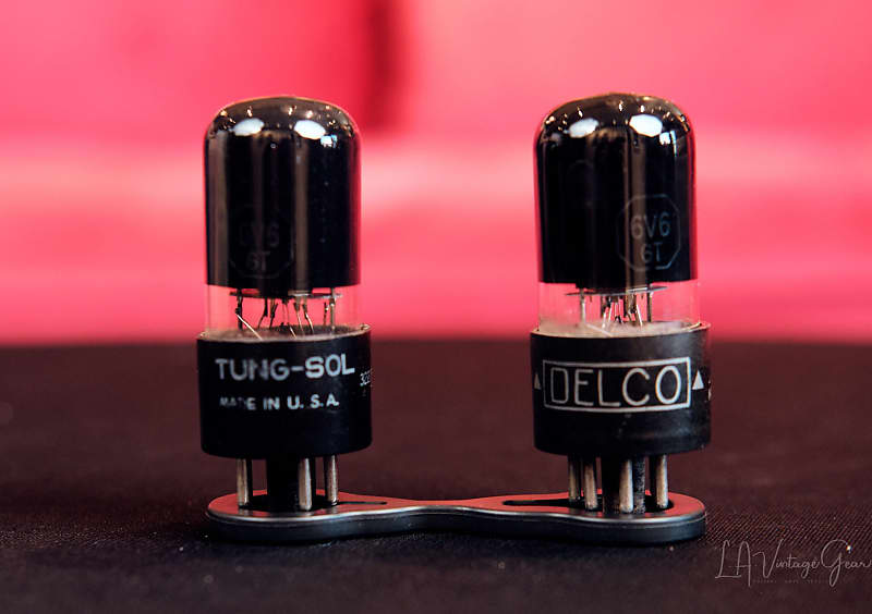 Vintage Tung-Sol 6V6GT Pair - Tests NOS! | Reverb
