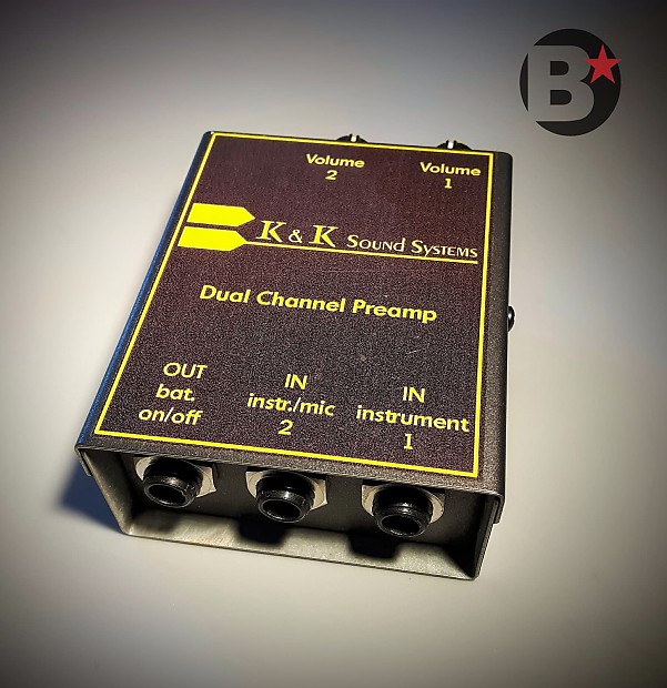 K&K Sound Dual channel preamp | Reverb
