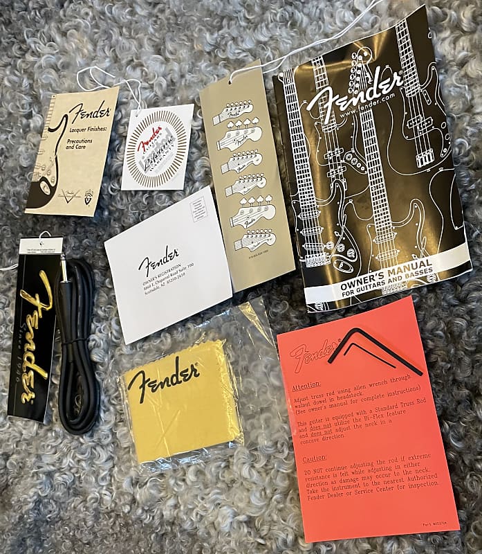 Fender Stratocaster Case candy 2002 [11 pieces] | Reverb