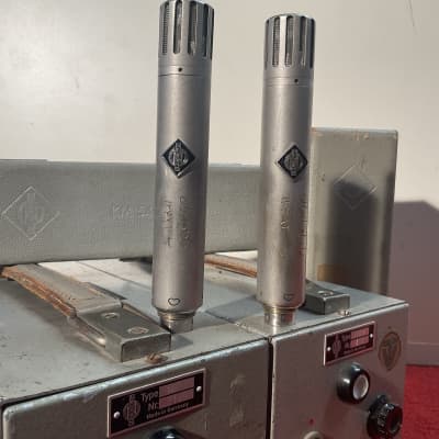 Neumann KM 54 PAIR TUBE MIKROFON VINTAGE GENUINE | Reverb