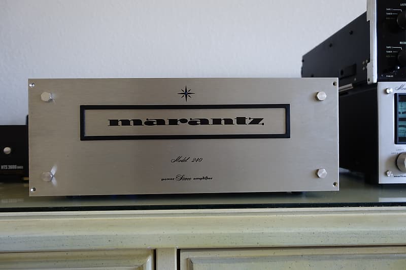 Marantz 240 power amplifier 120 watts/channel - Serviced | Reverb