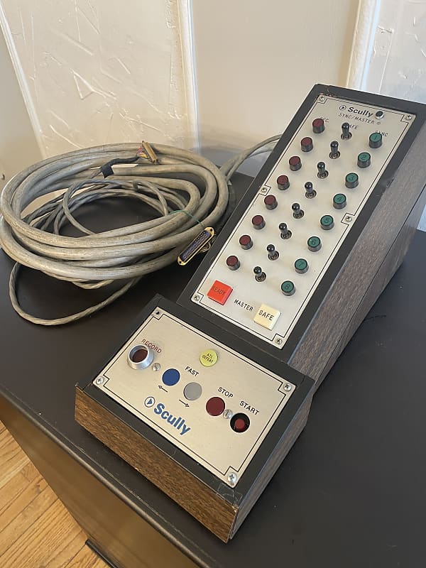 Scully 284 Sync Master Remote Control for 1” 8 track tape | Reverb