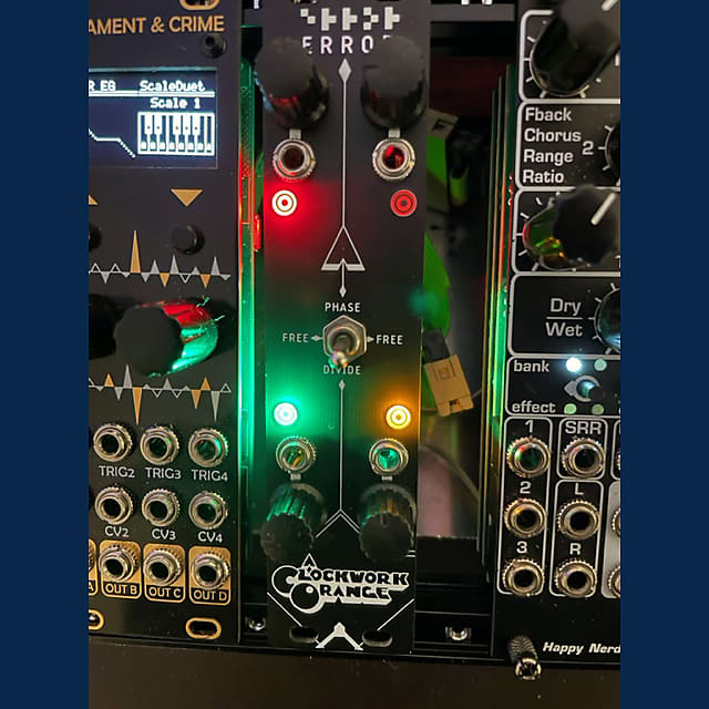 Error Instruments Clockwork Orange 2020 Black | Reverb