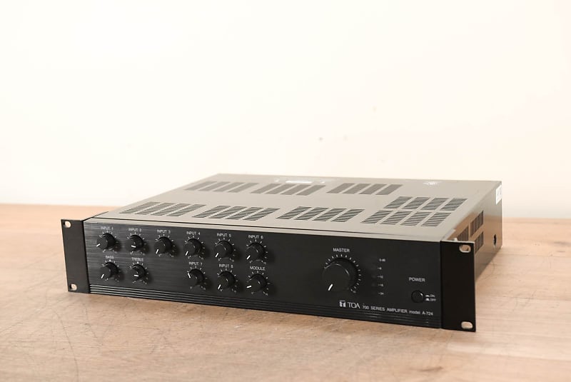 TOA A-724 240-Watt Rackmount Amplifier/Mixer CG006T0 | Reverb UK