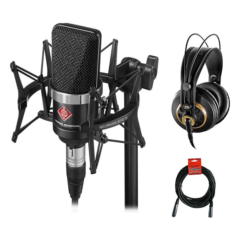 Neumann TLM-102 Studio Condenser Microphone Studio Set | Reverb