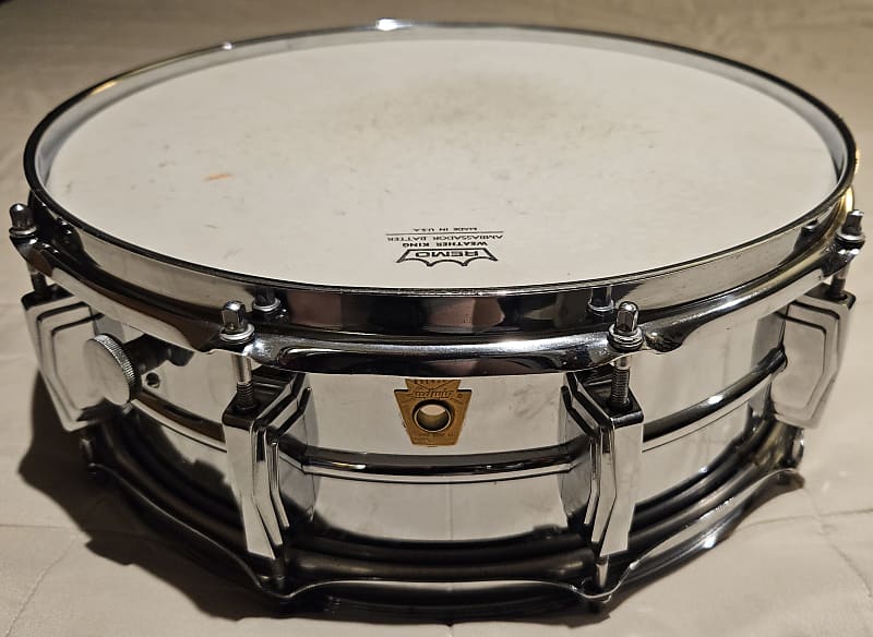 Ludwig LM400 Supraphonic 5x14" 10-Lug Aluminum Snare Drum | Reverb