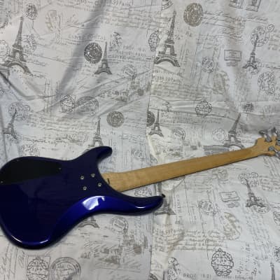 2001 Jackson CP5 5-String Bass Deep Candy Blue Finish Japan | Reverb