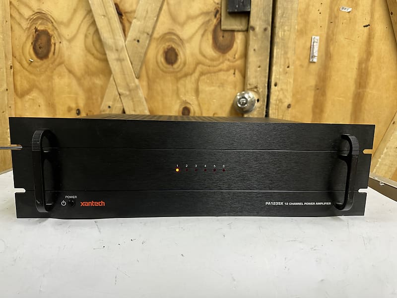 Xantech PA1235X 12 Channel Power Amplifier - Tested & Working | Reverb