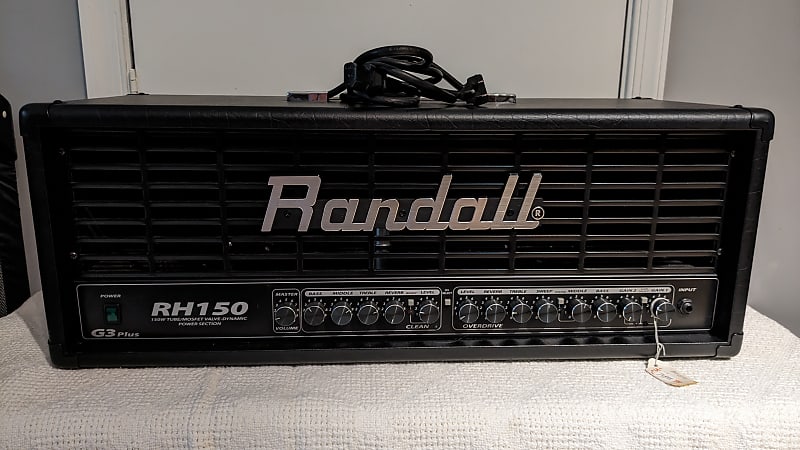 Randall RH150 G3 Plus - Black Tolex - JJ ECC81 Preamp Tube | Reverb