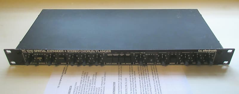 TC ELECTRONIC 1210 TC1210 Spatial Expander + Stereo Chorus | Reverb