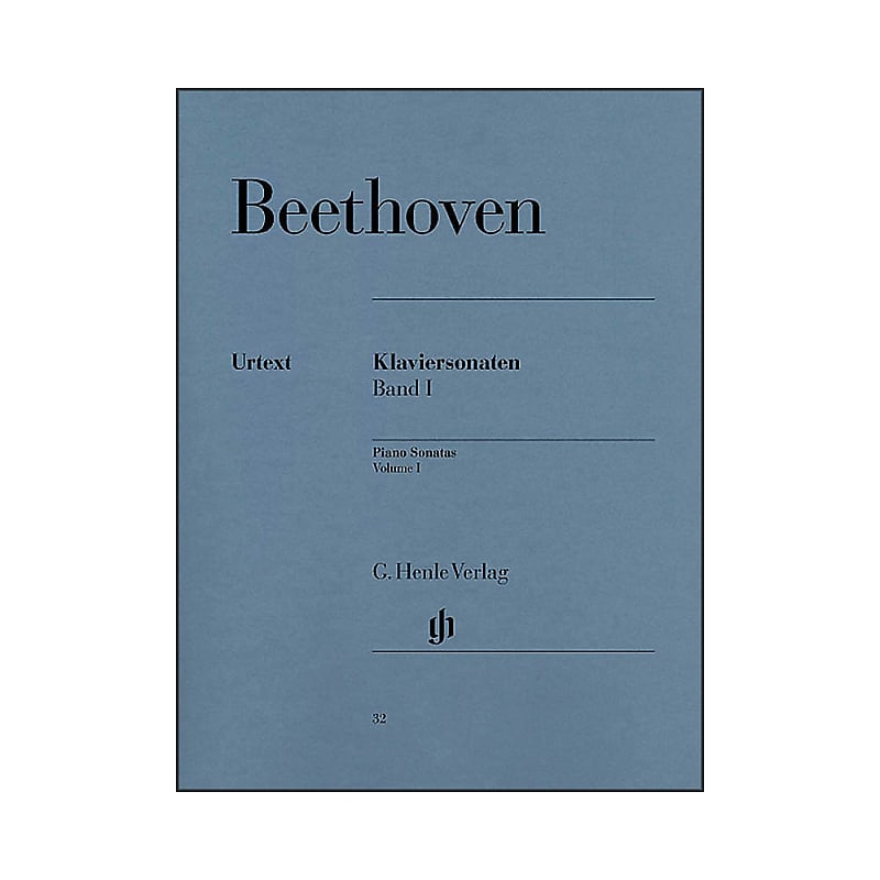 G. Henle Verlag Piano Sonatas Volume I By Beethoven / Wallner | Reverb