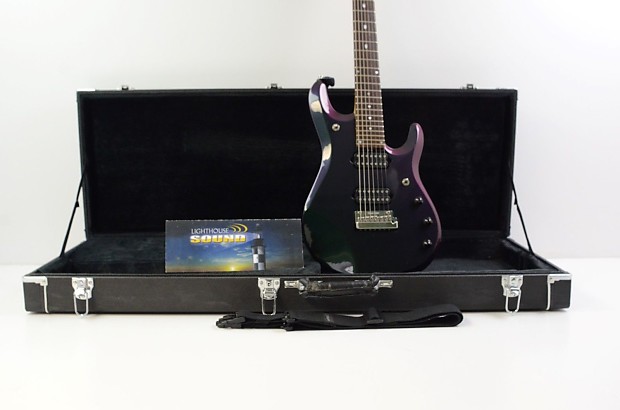 MusicMan John Petrucci JP7 7 String Electric Guitar - Mystic | Reverb