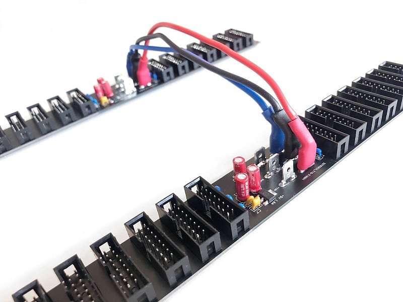 Power Bus Board with 5V regulator and noise filtering | Reverb