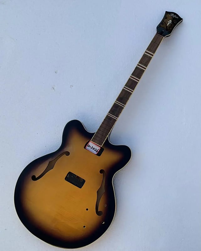 Tobacco Burst 4 String Bass Laminated Maple Body with Neck, | Reverb