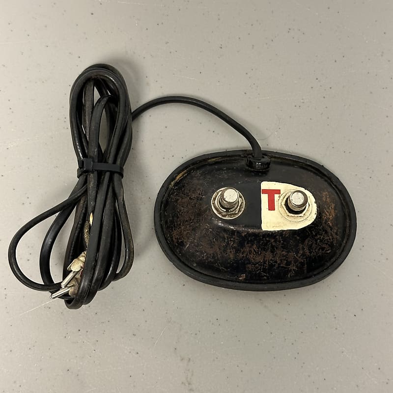 Fender Blackface Amp Footswitch Deluxe, Princeton, Vibrolux | Reverb