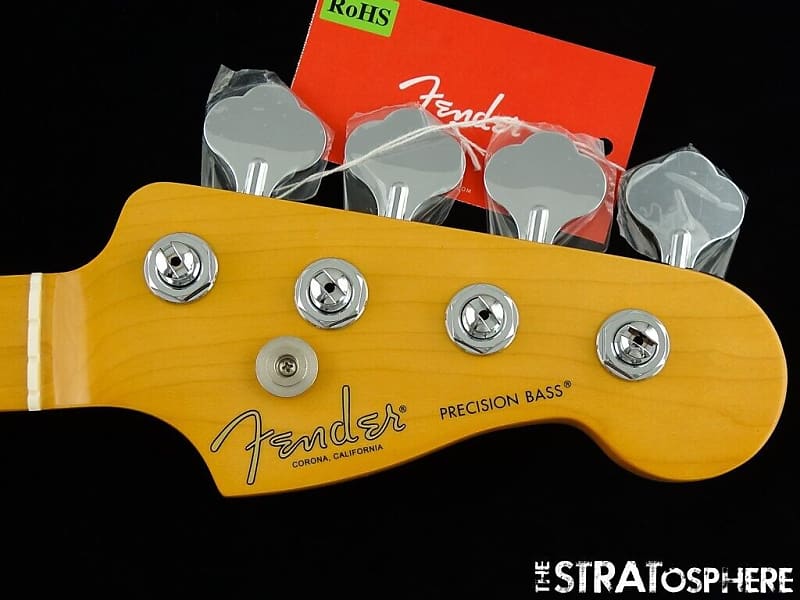 Fender American Professional II Precision P BASS NECK +TUNERS | Reverb