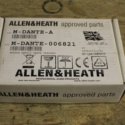 Allen and Heath M-DANTE-A 64 X 64 Dante Card | Reverb