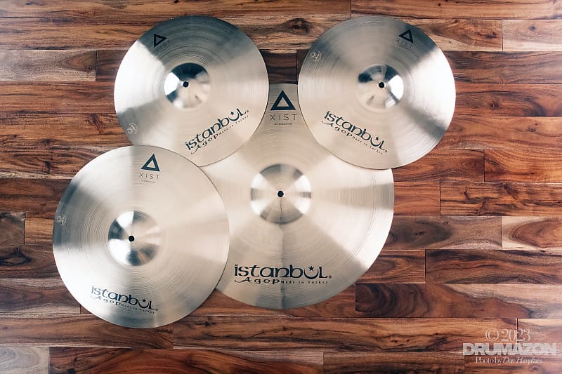 ISTANBUL AGOP XIST BRILLIANT 3 PIECE BOXED CYMBAL SET | Reverb