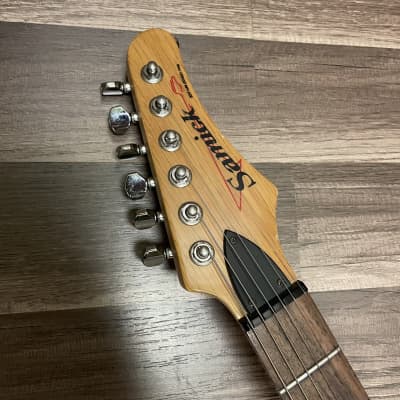 Samick LSR-25 Blue Green Trans Electric Guitar | Reverb