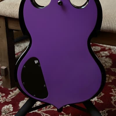 Wylde Audio Barbarian Custom Purple Blizzard Bullseye w Wylde Audio Barbarian Custom Purple Blizzard Bullseye w