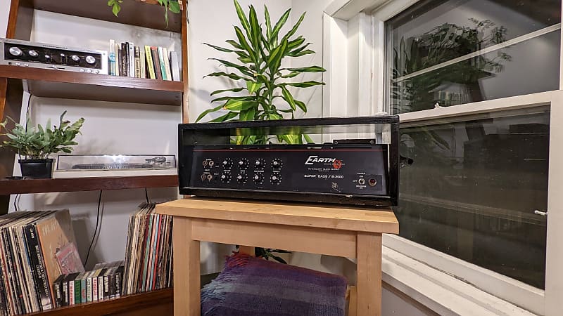 1970s Earth Sound Research B2000 Super Bass Tube Amp Head | Reverb
