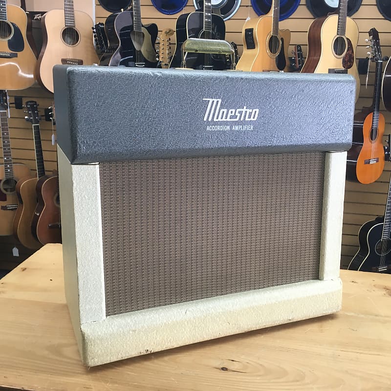 Gibson Maestro GA-45T Accordion Amplifier Vintage Tube Combo | Reverb