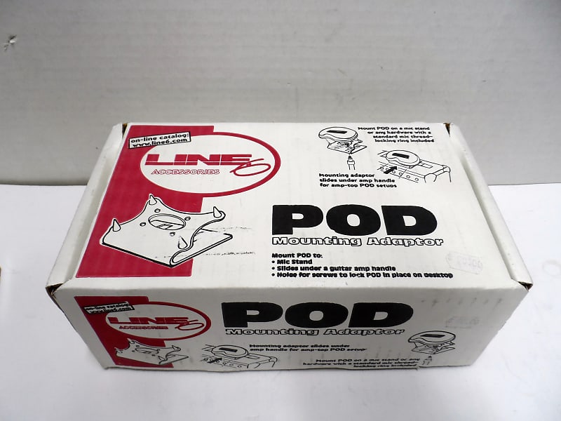 ULTRA RARE Original Line 6 POD XT PODXT Mount Adaptor Bracket | Reverb