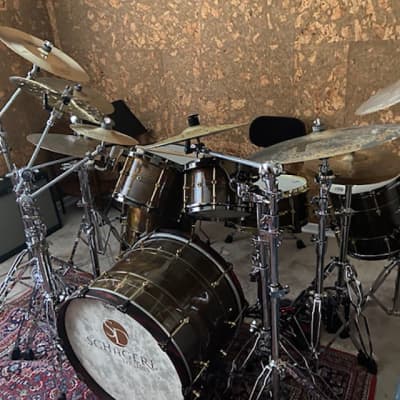 Schagerl Brass Series Drum Set (shell set) Dark Vintage | Reverb